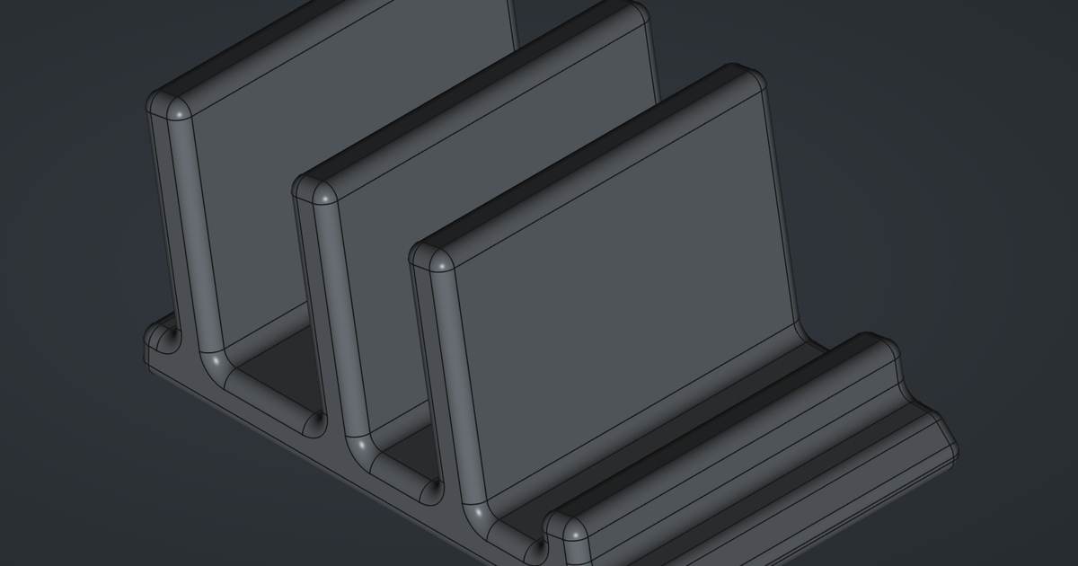 Macbook Shelf Display Stand by Nathan Spann | Download free STL model ...