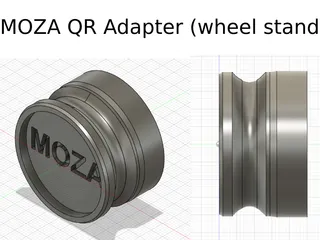 MOZA QR Adapter + Stand by Daniel Kouba | Download free STL model ...