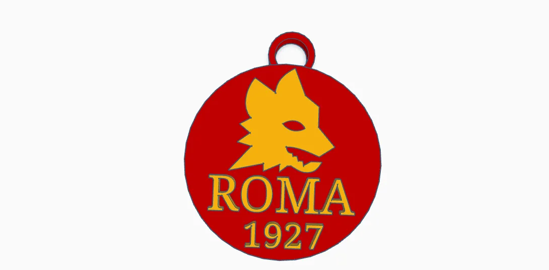 Key chain Roma by Pertinax | Download free STL model | Printables.com