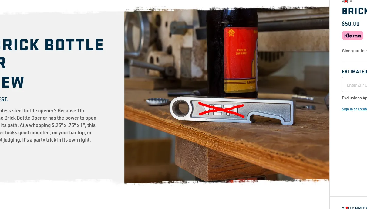 YETI type Brick bottle opener by colbster302 | Download free STL model ...