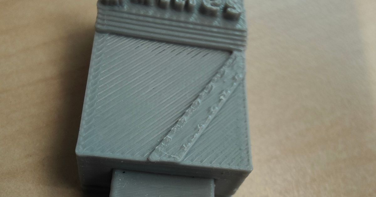 Spectrum Microdrive USB Drive Stick by ShawnJ | Download free STL model ...