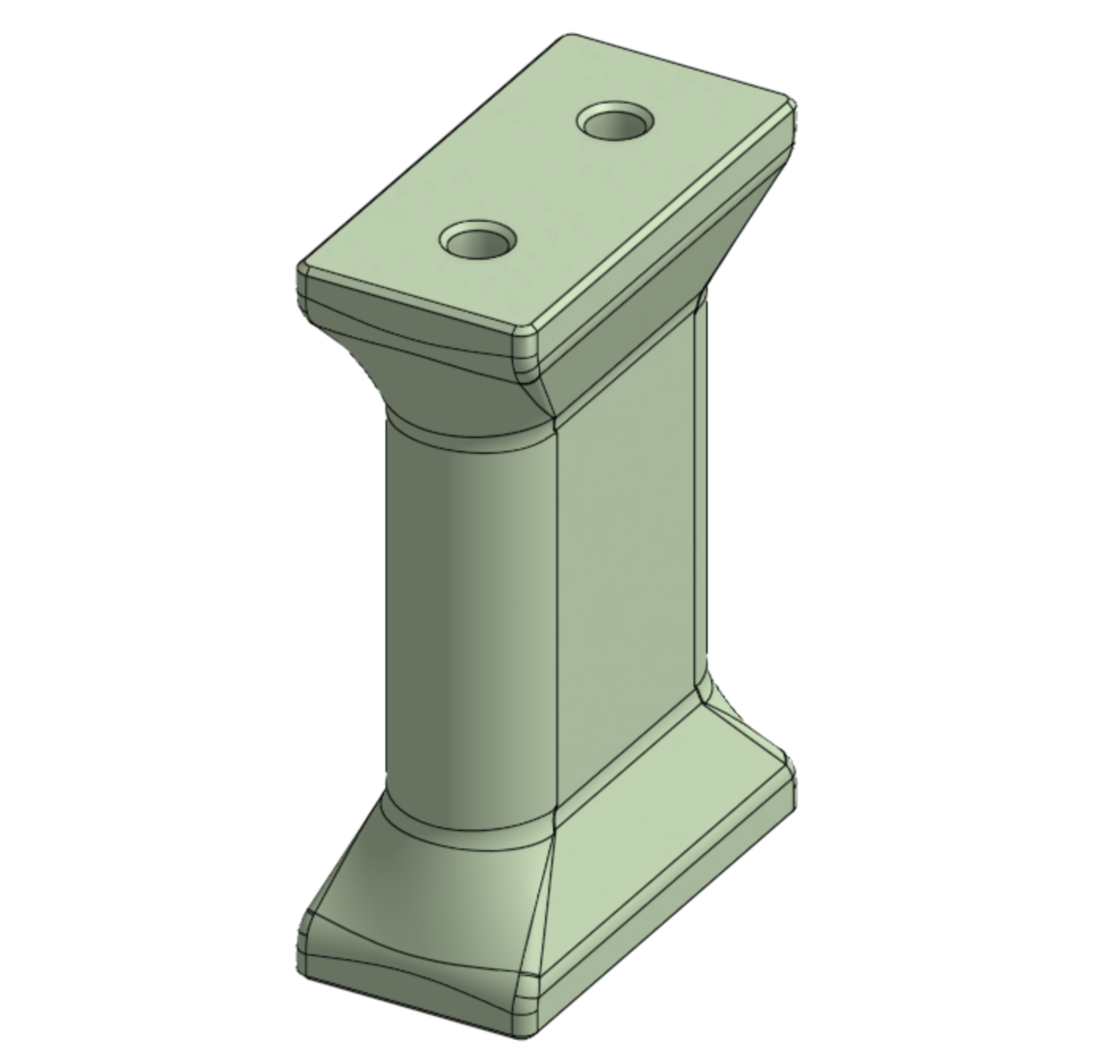 1515 Aluminum Frame 3D Printer Foot by Tovi | Download free STL model ...