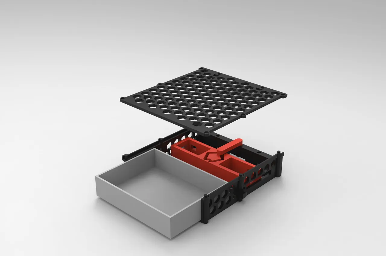 Push Latch Storage Box by EON | Download free STL model | Printables.com