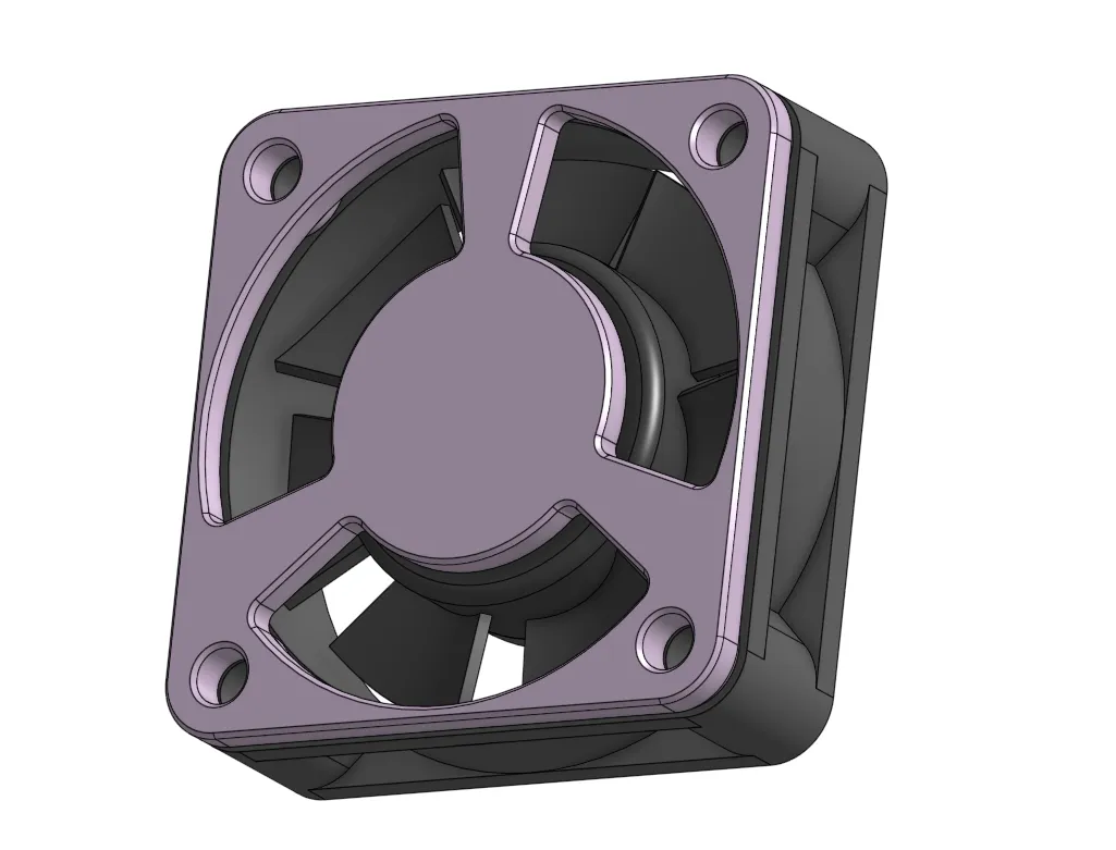 4010 Fan Cover with 3 Legs by Tovi | Download free STL model ...