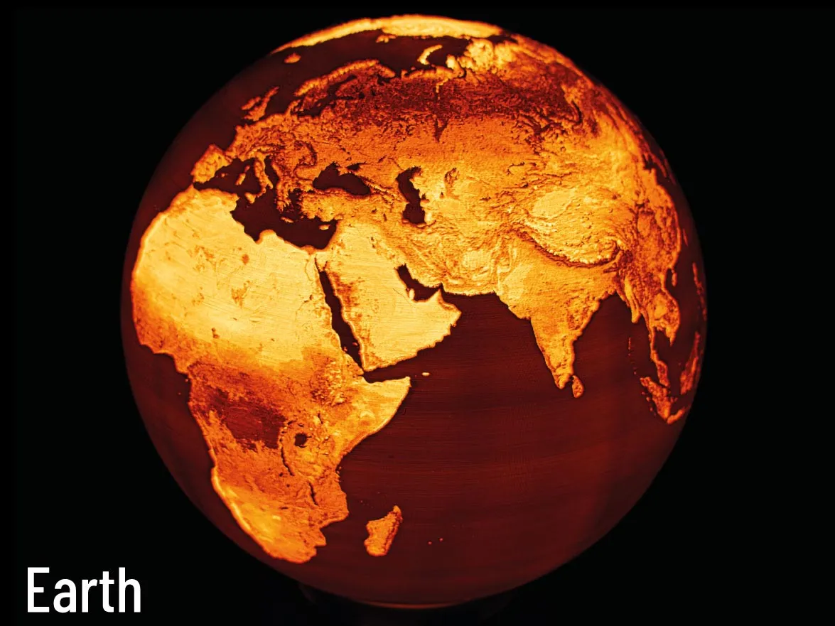 Solar System Lithophane Planet Lamp Collection by FritzPeppone ...