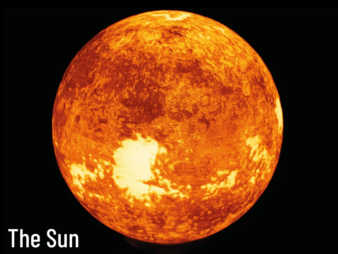 Solar System Lithophane Planet Lamp Collection by FritzPeppone ...