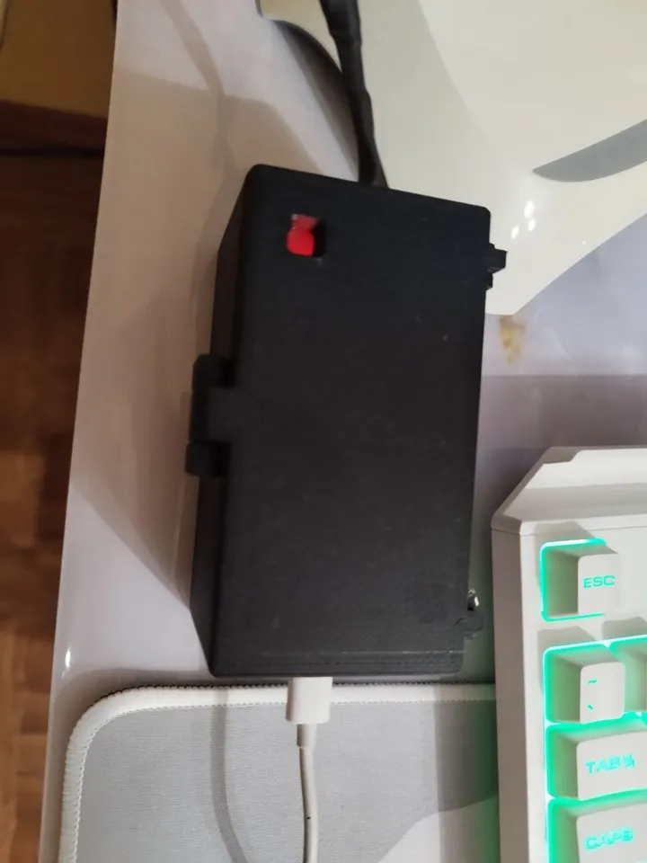 Uninterruptible power supply case for router (router UPS case) by MKASAXE | Download free STL ...