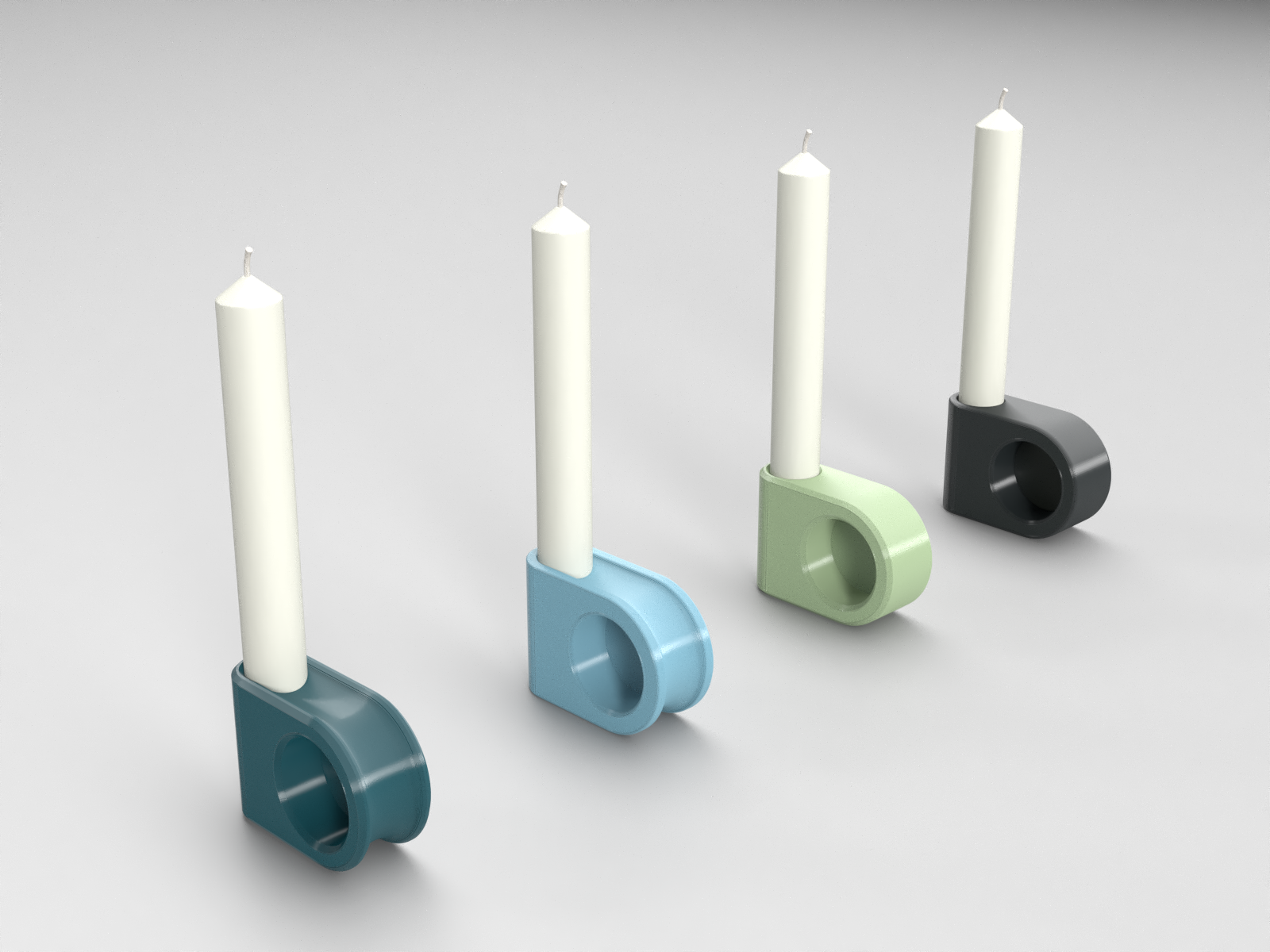 Candle holder by AK | Download free STL model | Printables.com