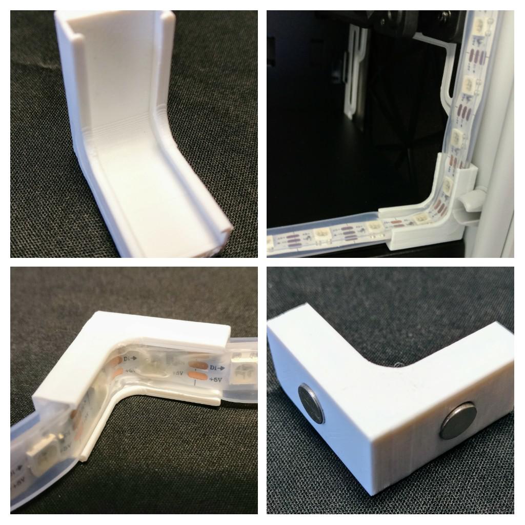 Custom runners for LED RGB Strips by emuboy | Download free STL model ...
