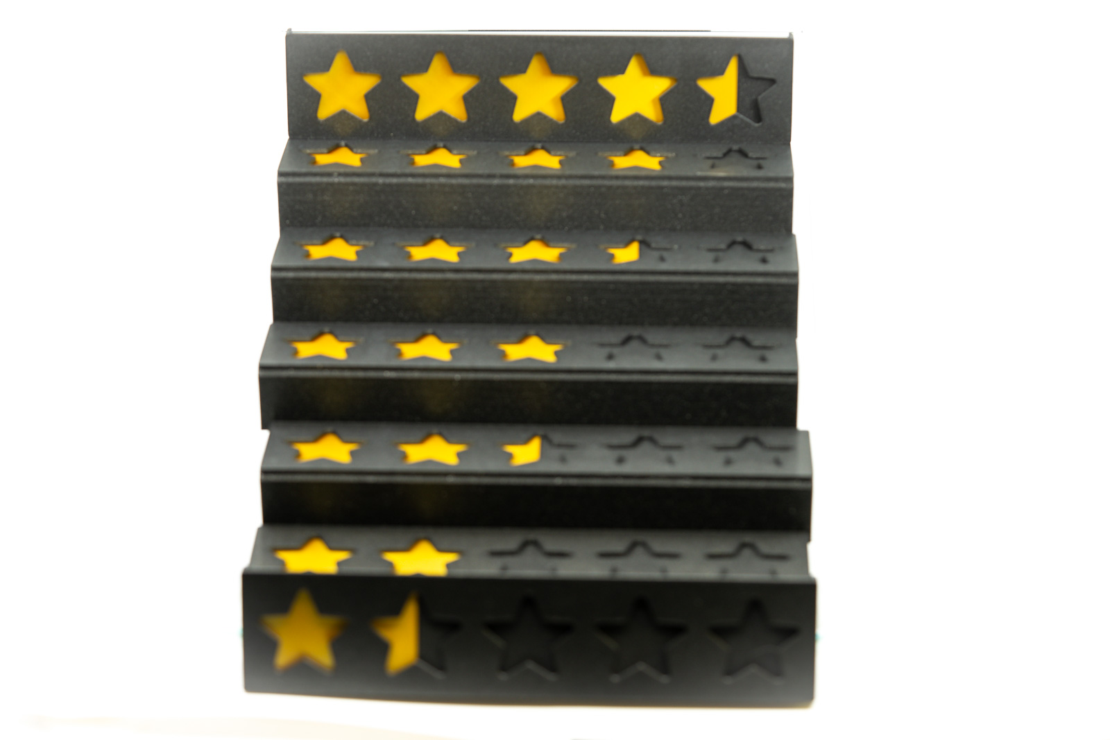 Star Rating Display with Removable Plates by Metikumi | Download free ...