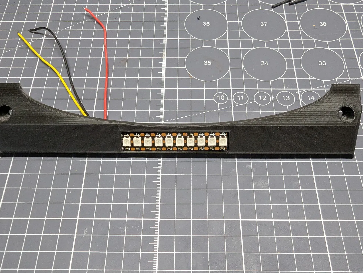 Onewheel XR vesc Status LED bar by zeroeffekt | Download free STL model ...