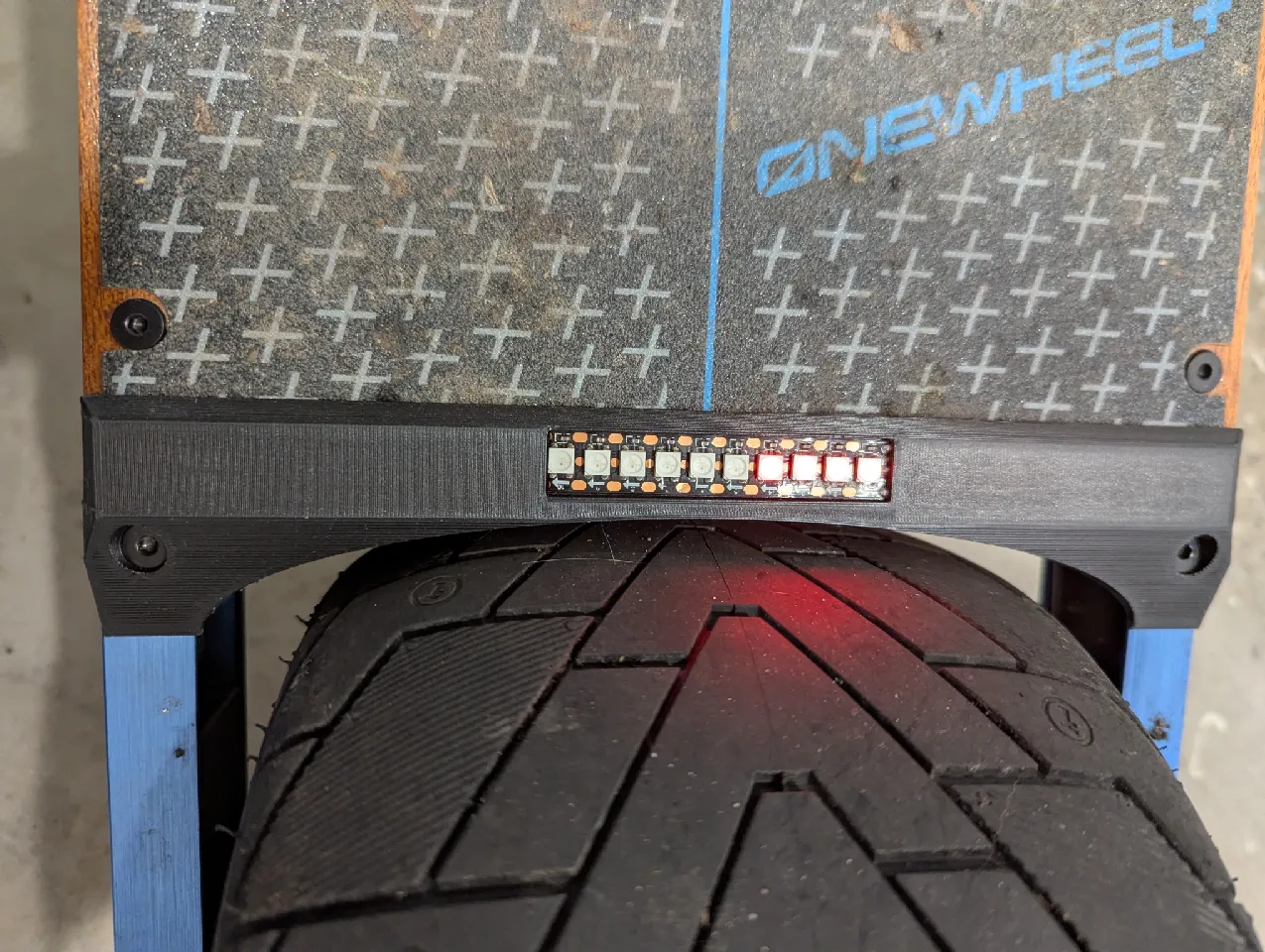 Onewheel XR vesc Status LED bar by zeroeffekt | Download free STL model ...