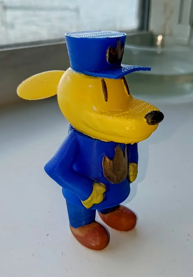 Dog Man by Solenoid | Download free STL model | Printables.com