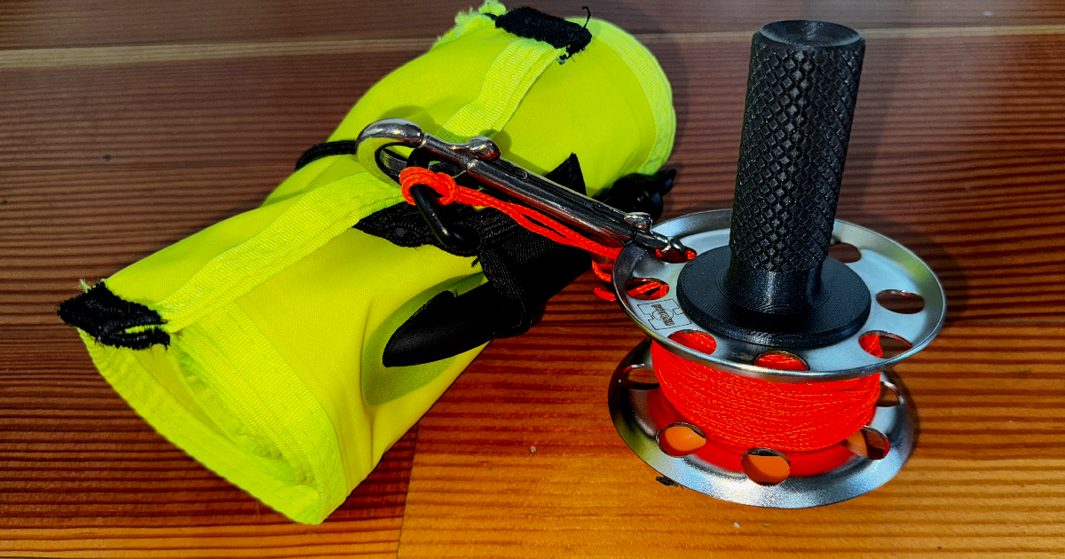 Scuba Surface Marker Buoy (SMB) Spool Handle by stevetfidalgo ...