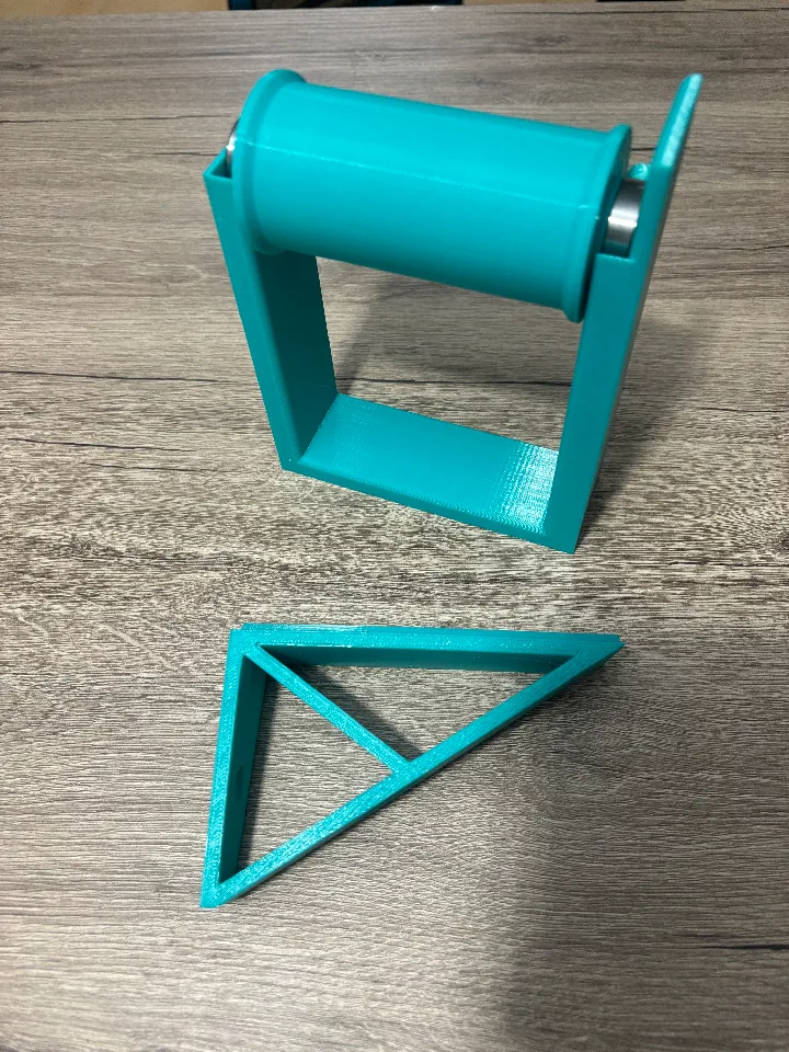 Filament Spool Holder Wall Mount by Stamen Dimitrov | Download free STL ...