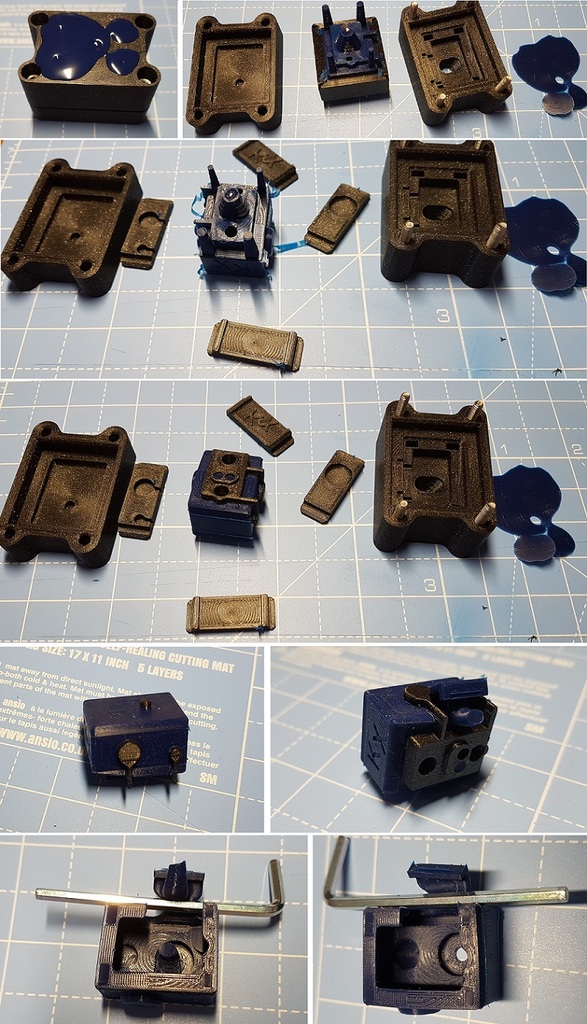 Mold for Silicone Sock for Prusa MINI Hotend by Kx | Download free STL ...