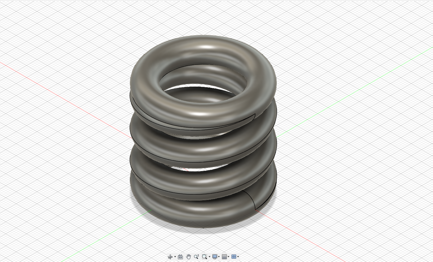 SIMPLE SPRING Variable Sizes 40mm Height by Satixel | Download free STL ...