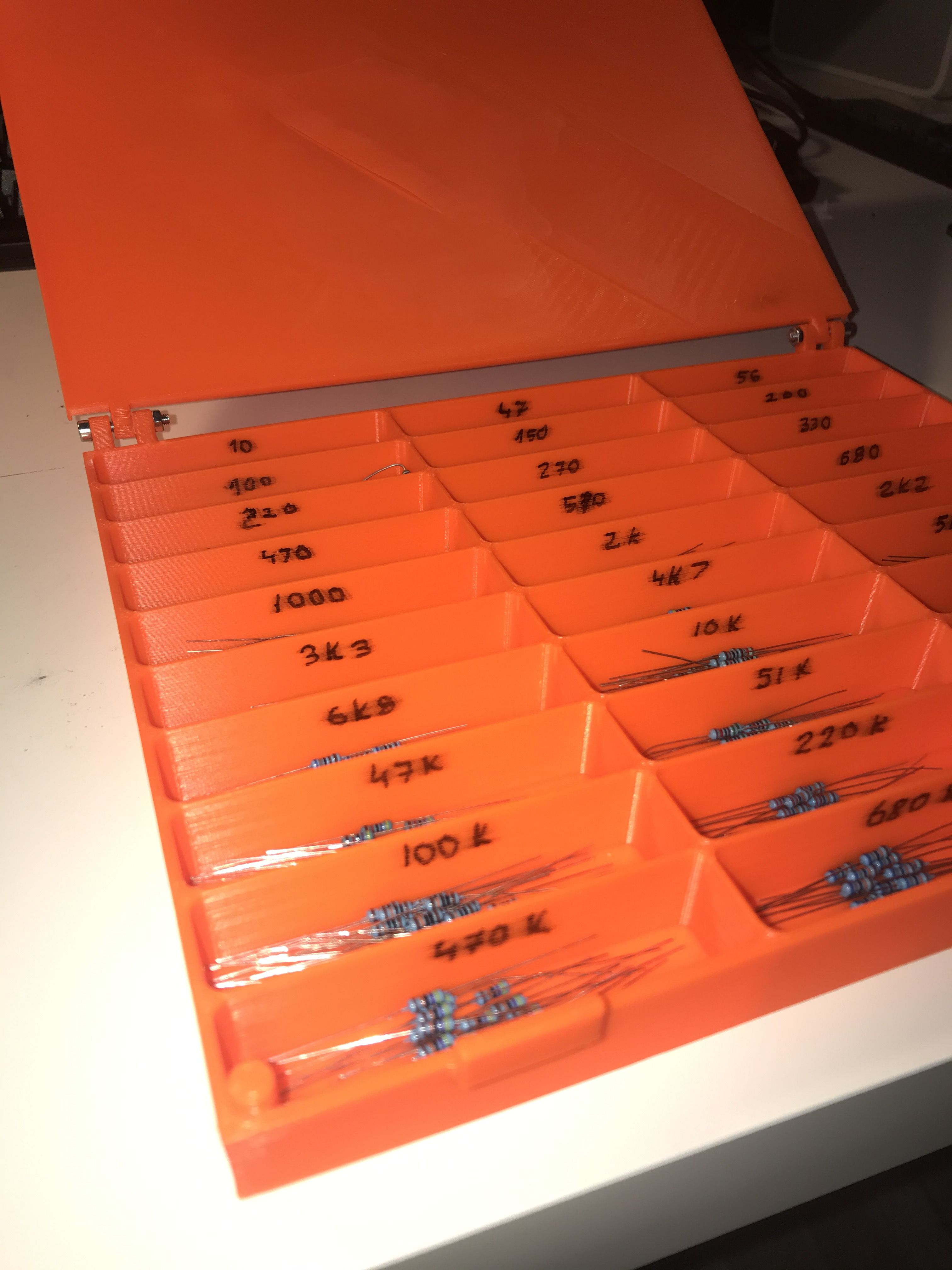 Smart Box Organizer with 30 spaces for small and long electronic ...