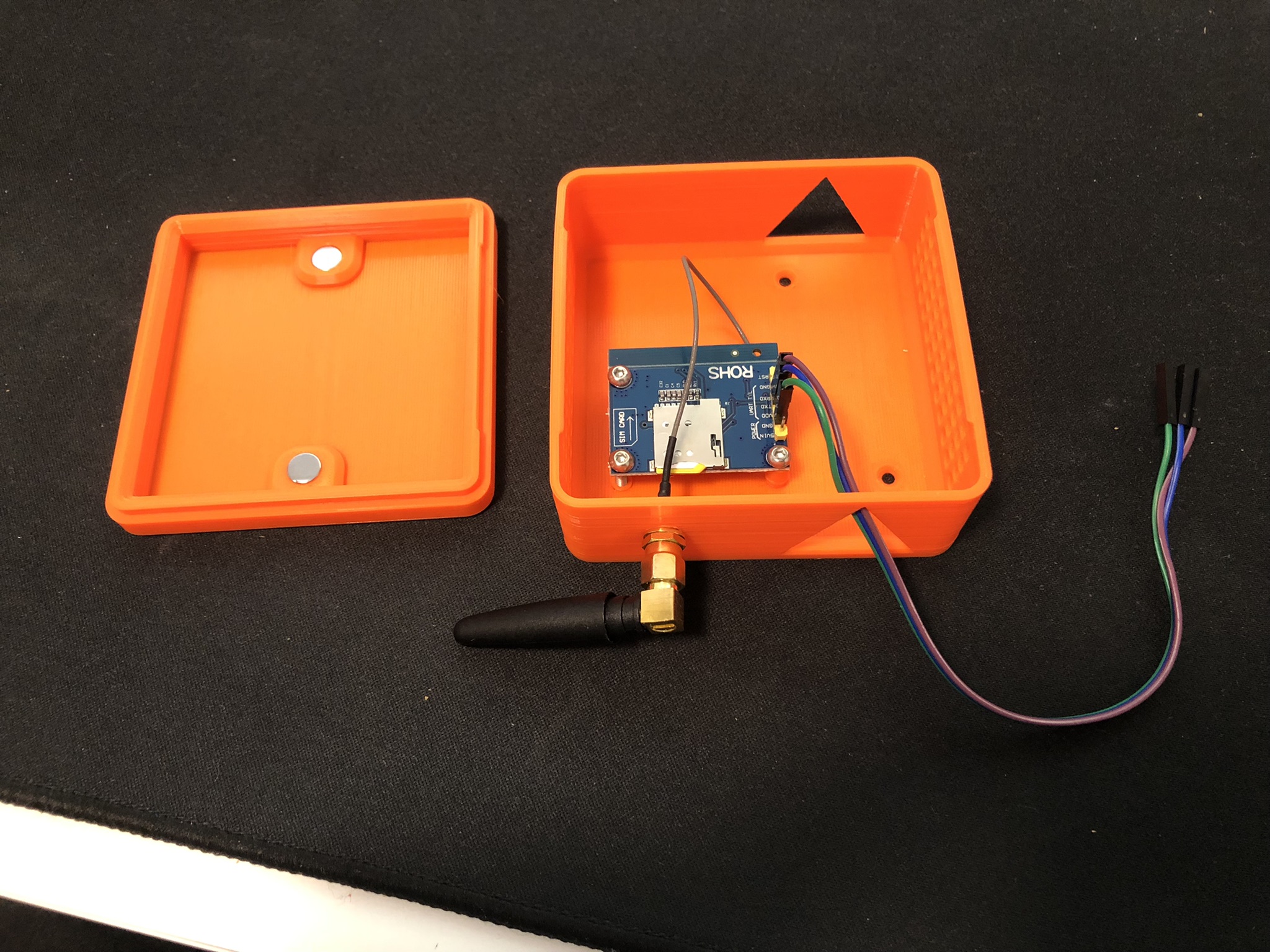 Stackable Sim800l Enclosure Iotstax Por Scheimann Descargar Modelo
