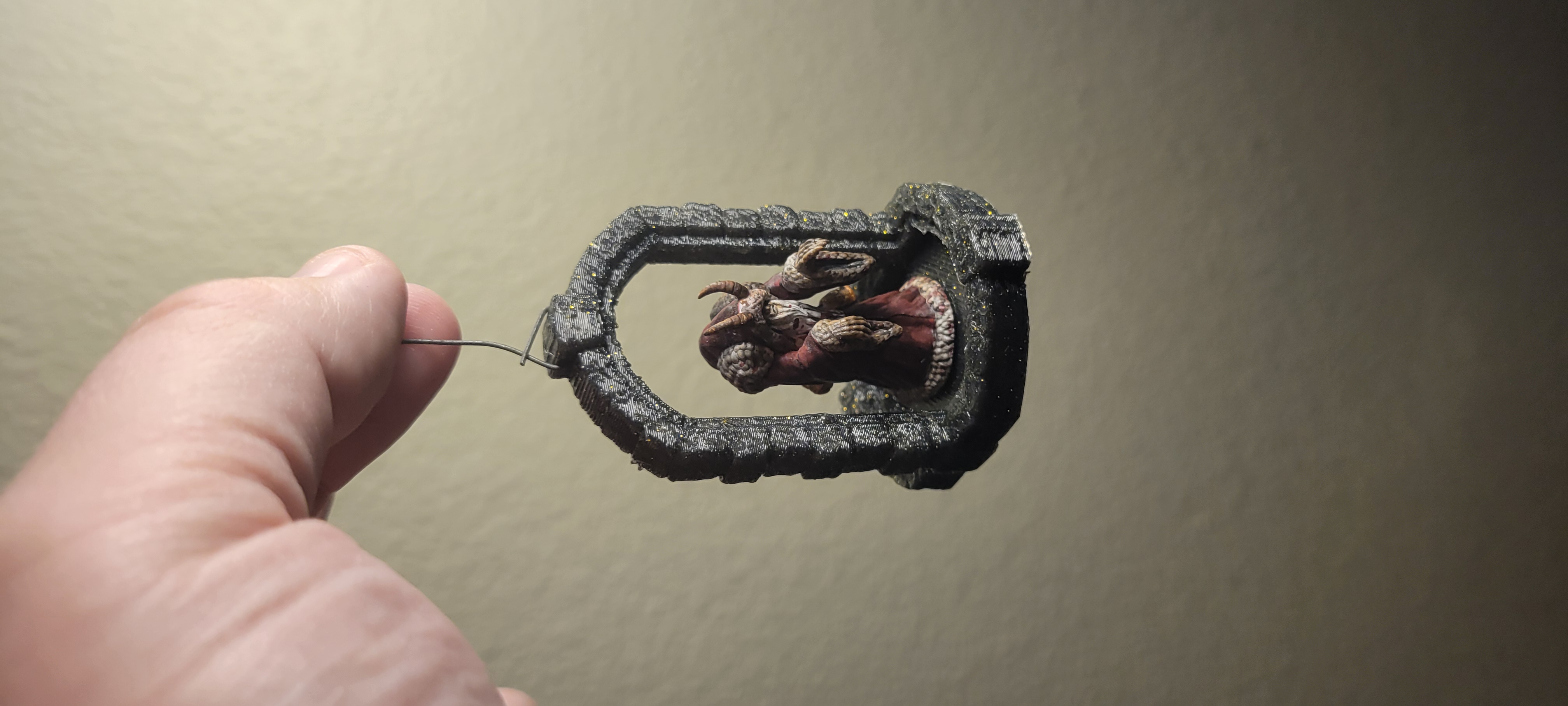 TTRPG Mini Xmas Ornament Stand by Wizwiezen | Download free STL model ...