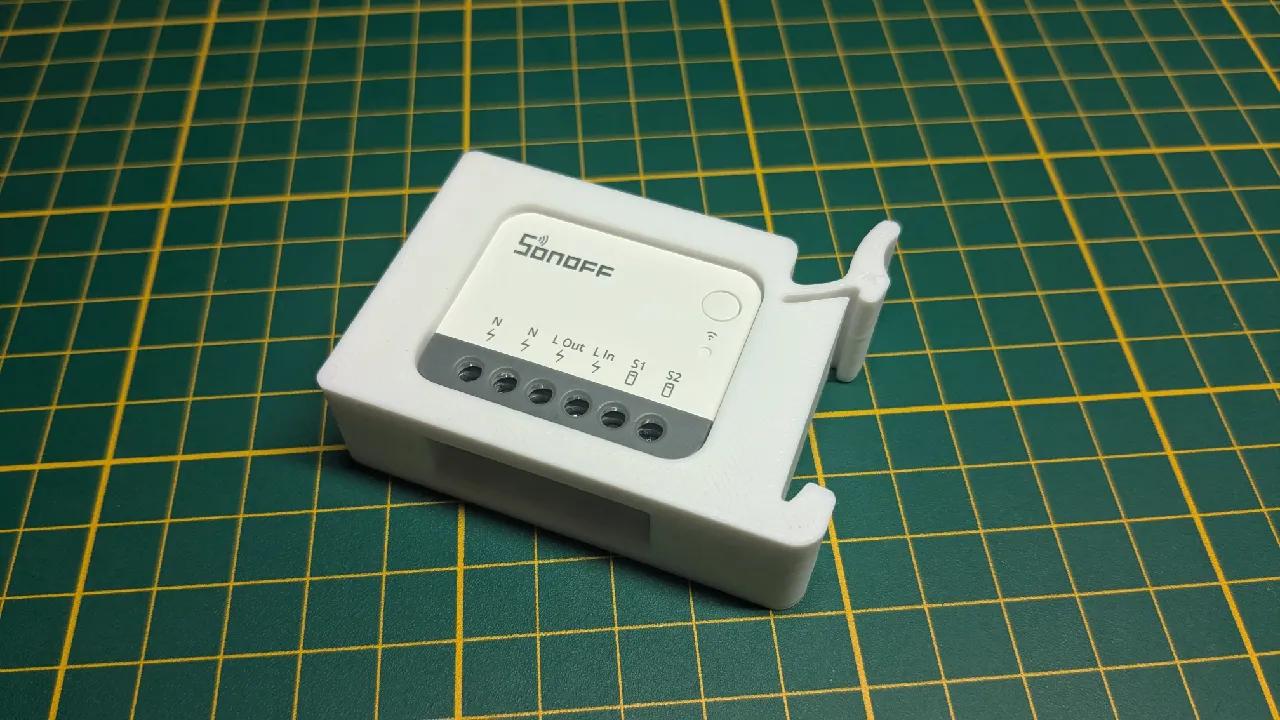 Sonoff ZBMINI R2 DIN Mount by HeLiTiK | Download free STL model ...