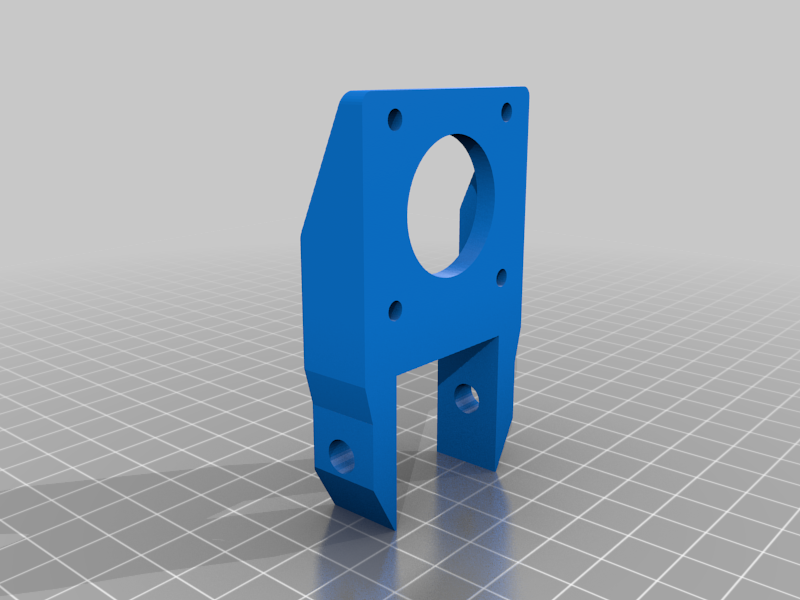 3030 Motor/extruder holder by simonsochor | Download free STL model ...