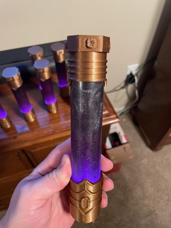 Shimmer Vial - Arcane Inspired by ChronosKairos | Printables Store