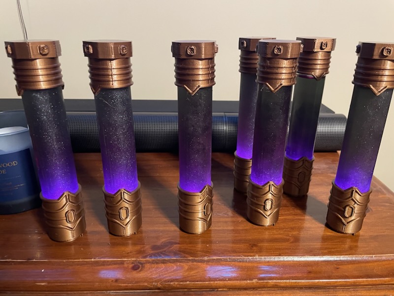 Shimmer Vial - Arcane Inspired by ChronosKairos | Printables Store