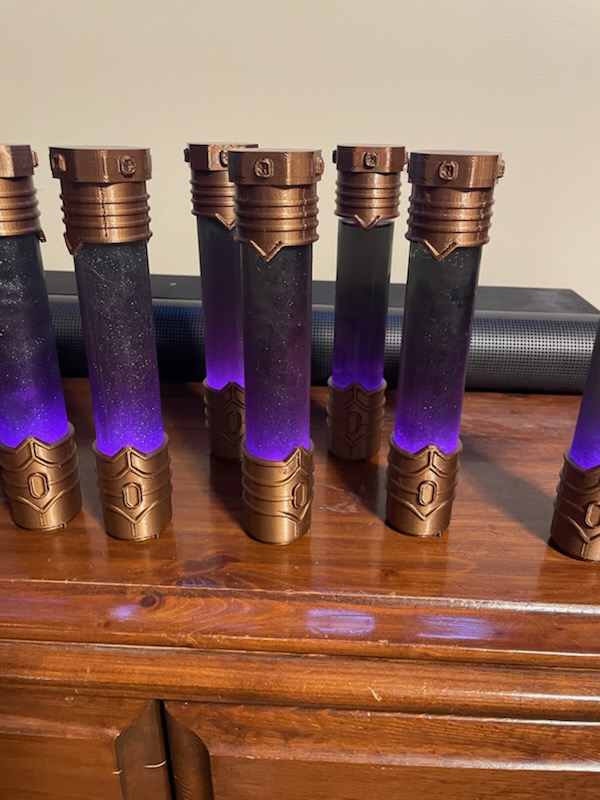 Shimmer Vial - Arcane Inspired by ChronosKairos | Printables Store