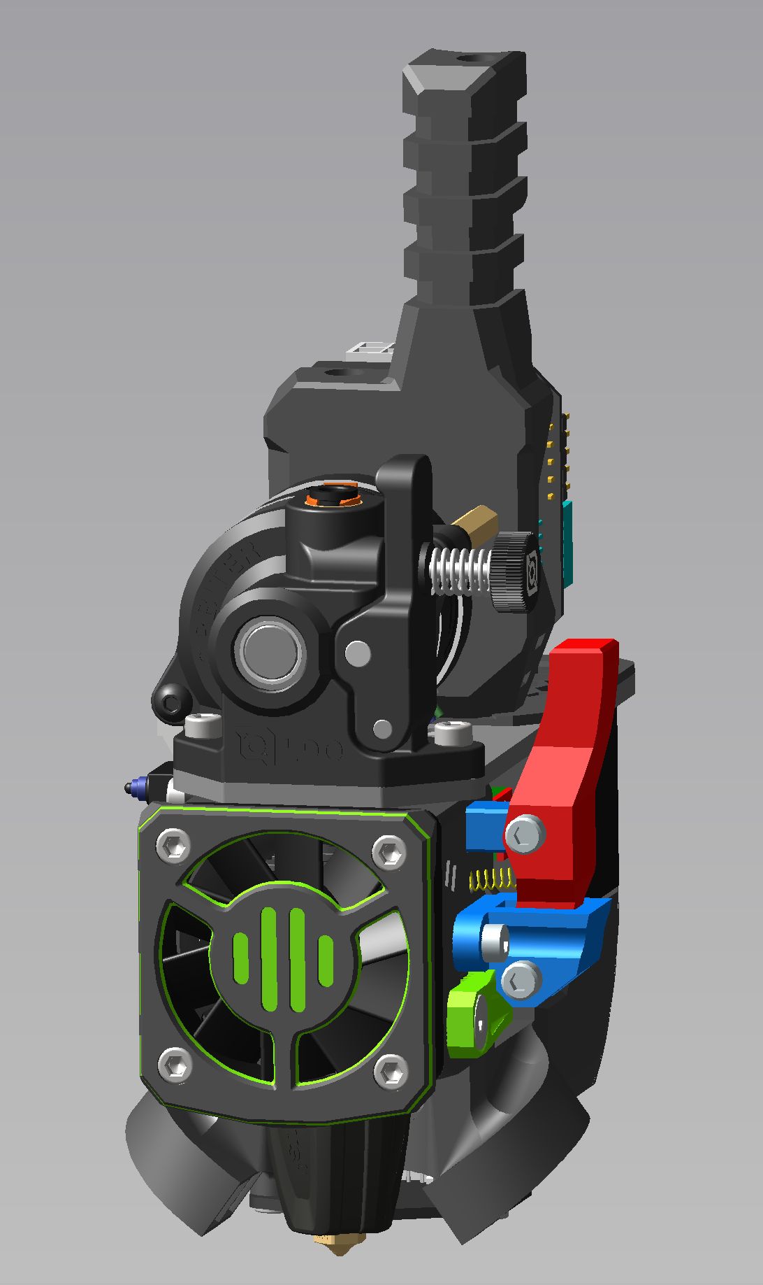 RatRig Toolhead V1 with Filament Cutter od autora billyd | Stáhněte si ...