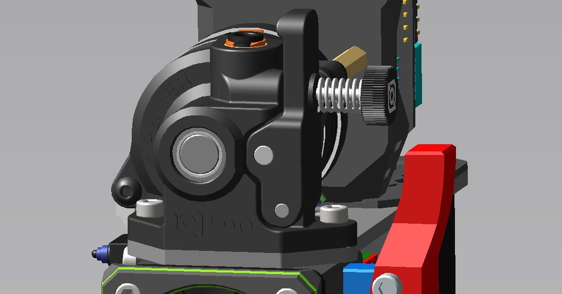 RatRig Toolhead V1 with Filament Cutter od autora billyd | Stáhněte si ...