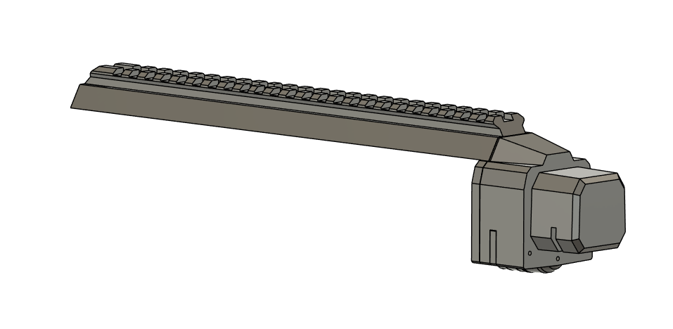 Aeon Pro X Top Rail for Pump Kits with N-strike Stock Point - No ...