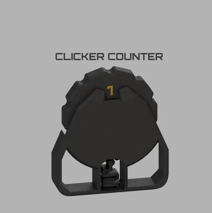 CLICKER COUNTER V2 by LUN5HTIME | Download free STL model | Printables.com