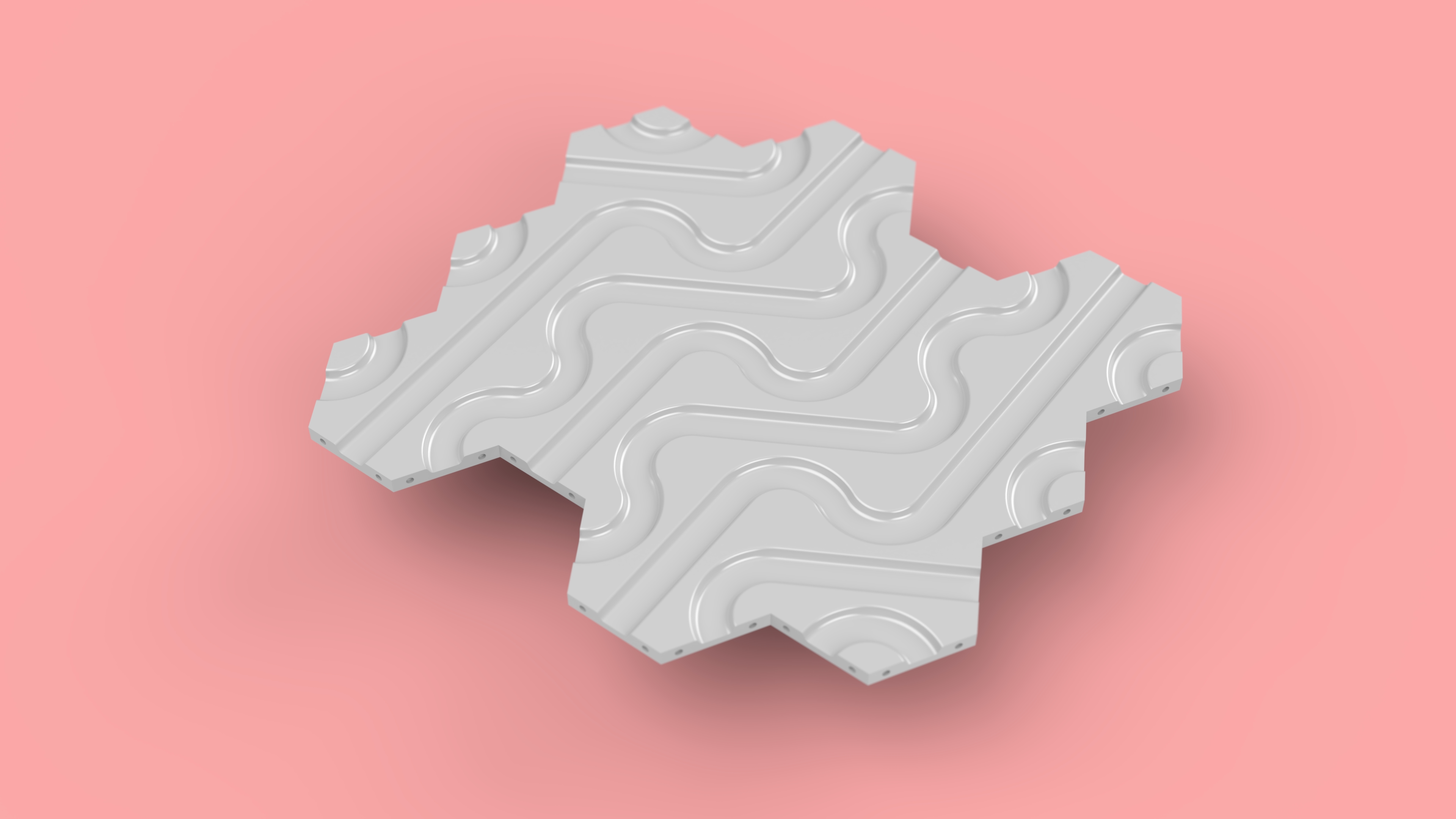 Truchet Hexa Tiles by SusManufactory | Download free STL model ...