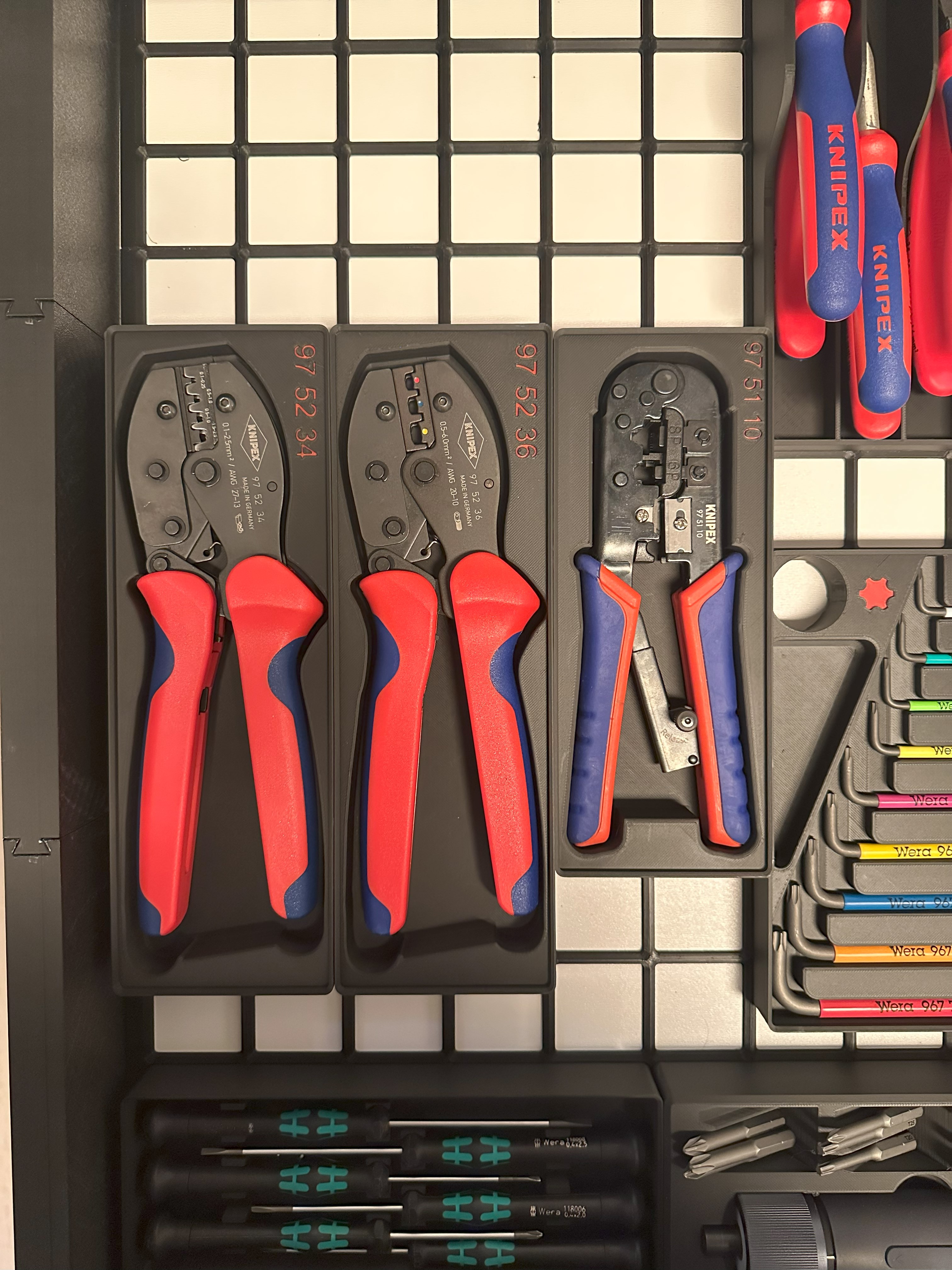 Gridfinity Knipex 97 52 36 by Mietz | Download free STL model ...