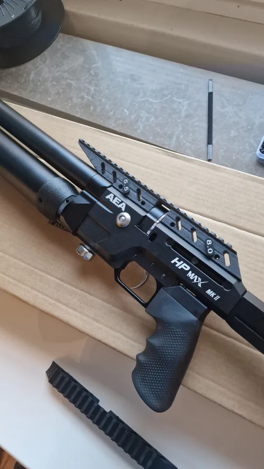 AEA HPmax mk2 dovetail to picatinny v3 by monmono | Download free STL ...