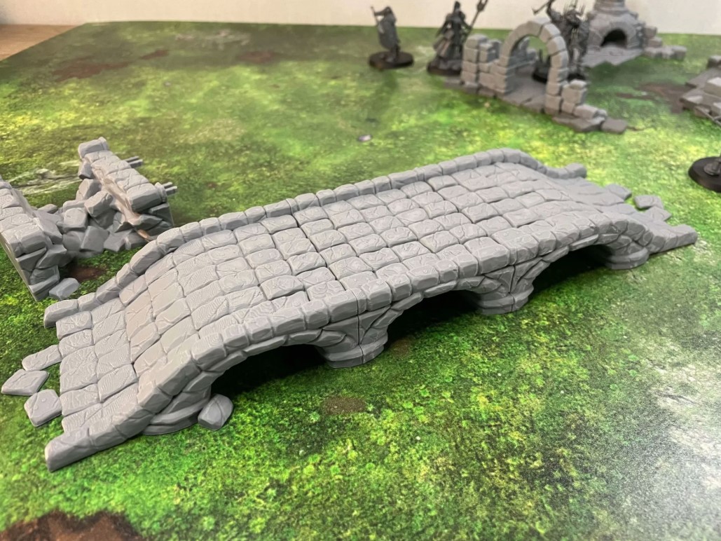 Wargame Fantasy - Modular bridges por Wargame Terrain Print | Descargar ...