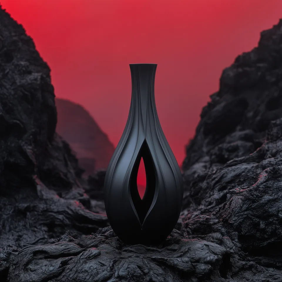 Volcano Vase by Decorartor | Download free STL model | Printables.com