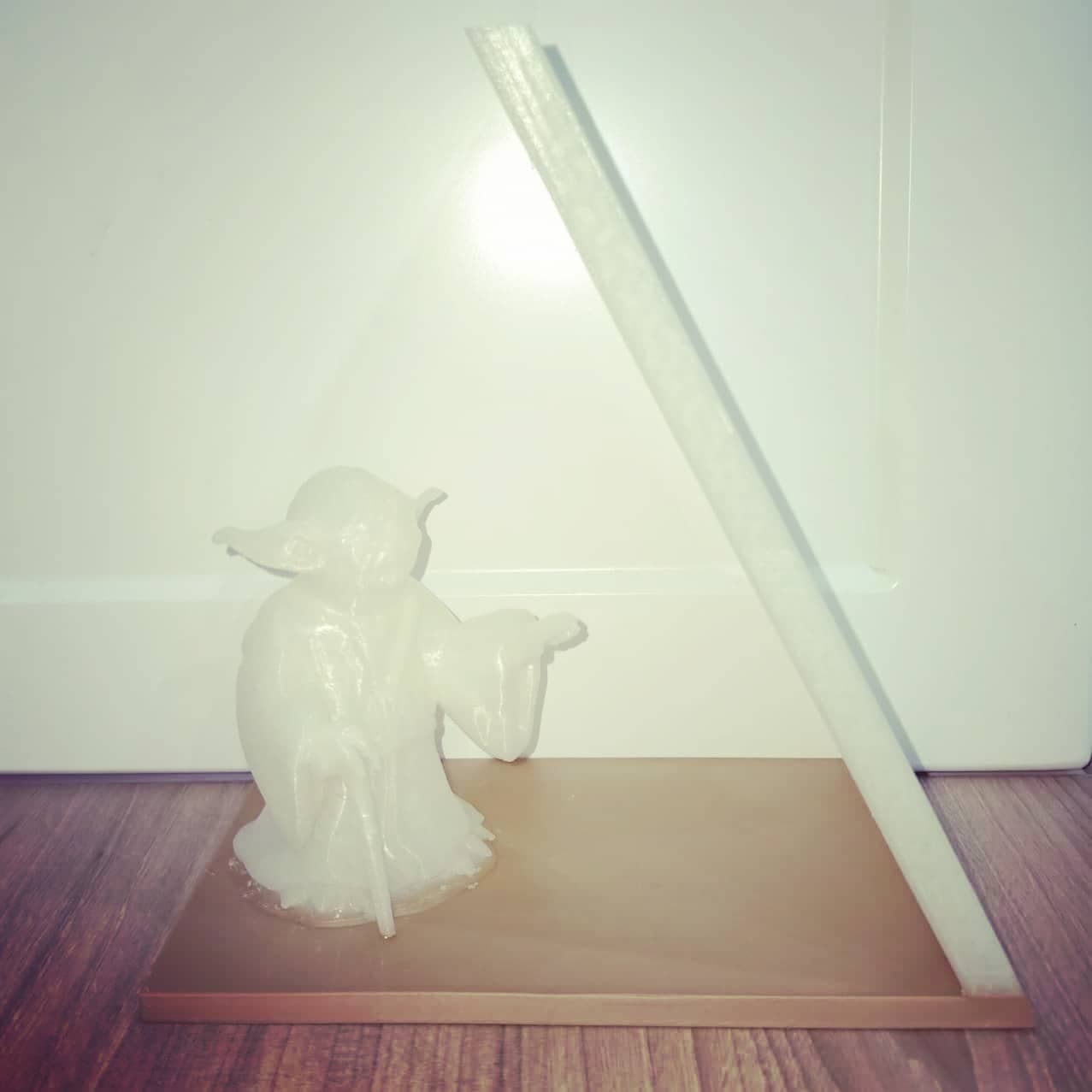 Yoda using the force - book stand by PiotrRago | Download free STL ...