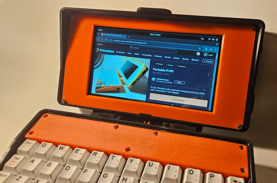 Portable Pi RDX by michael mayer | Download free STL model | Printables.com