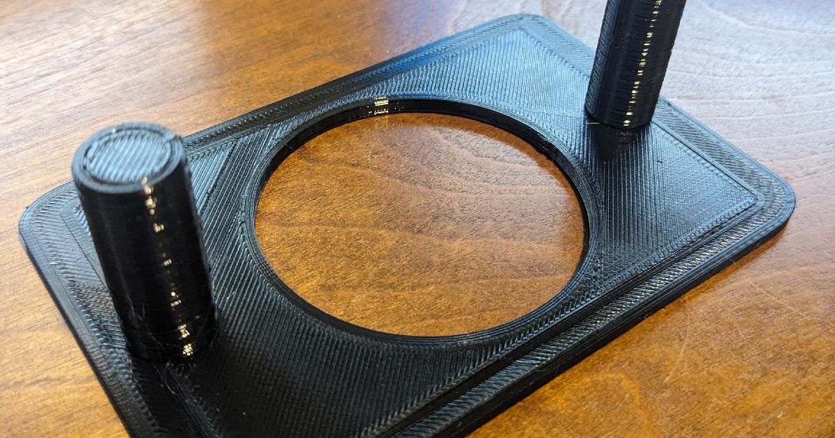 Dremel or Rotary Tool Fixed Router Base by Kris R | Download free STL ...