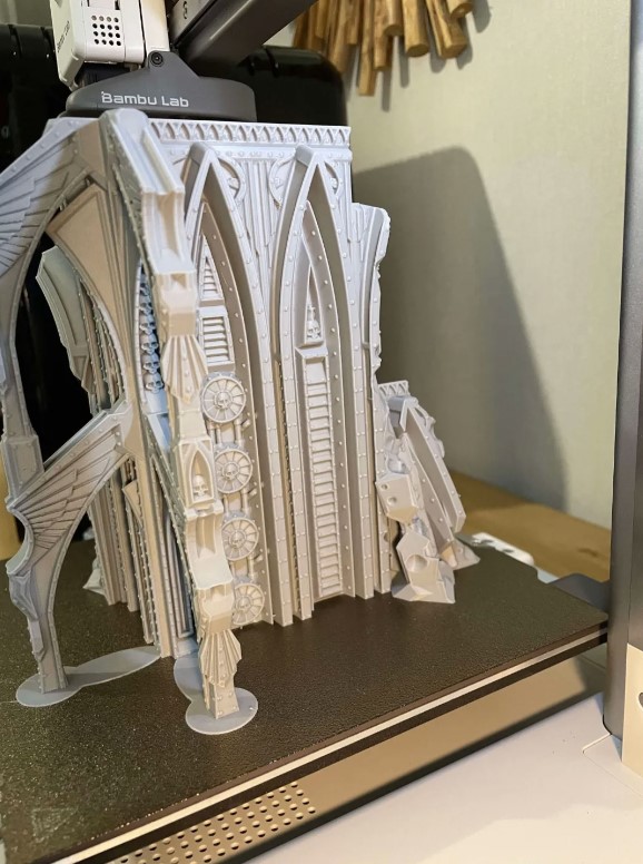 Wargame terrain The Door ruin Grimdark Gothic by Wargame Terrain Print | Download free STL model ...