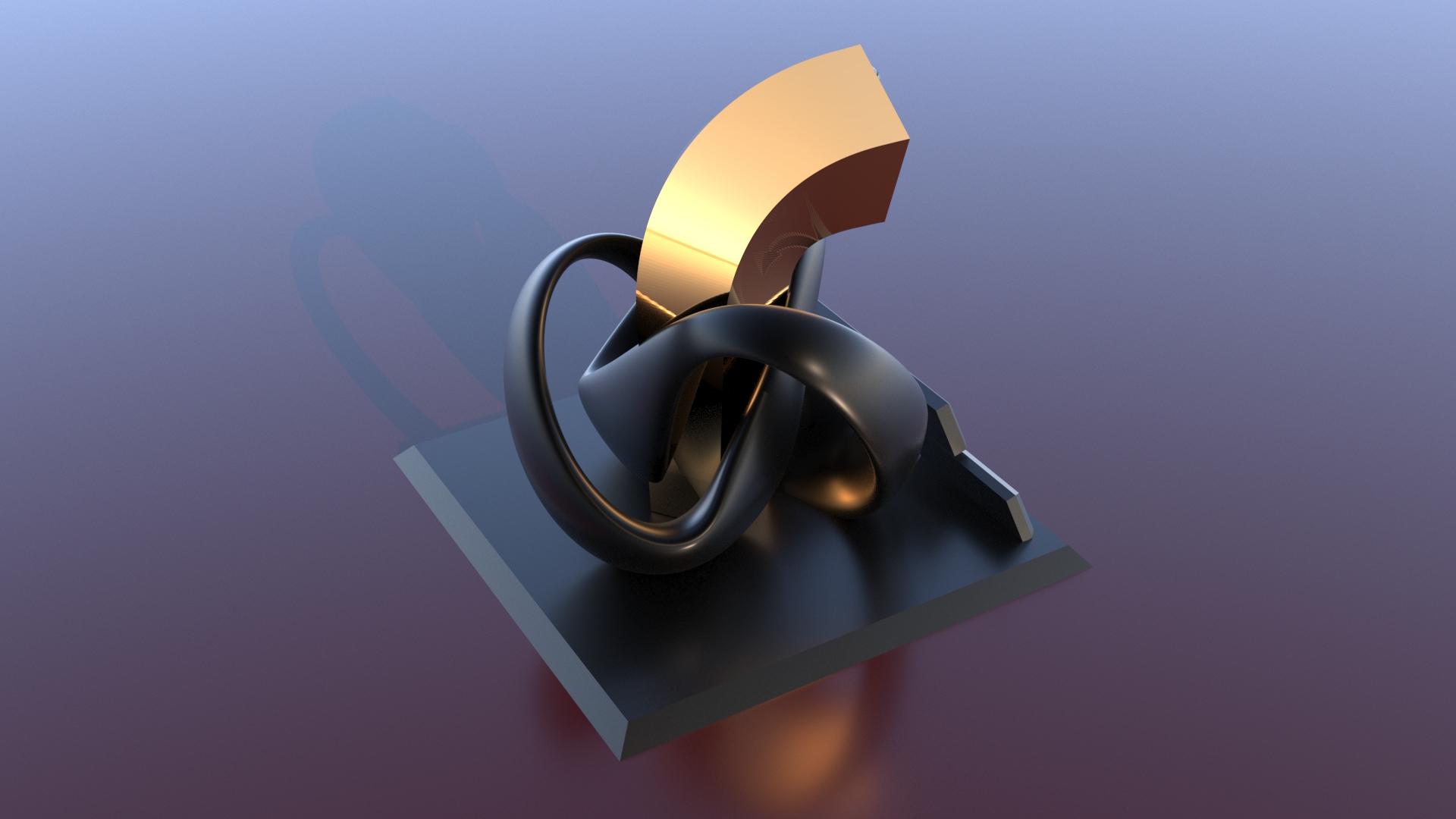 2024 3DPI Awards trophy 1 (Torus flow) alternative by Meisech ...