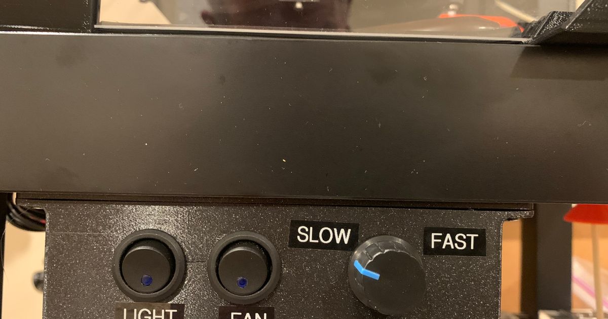 Enclosure Light and Fan Controller Box by LarryD | Download free STL ...