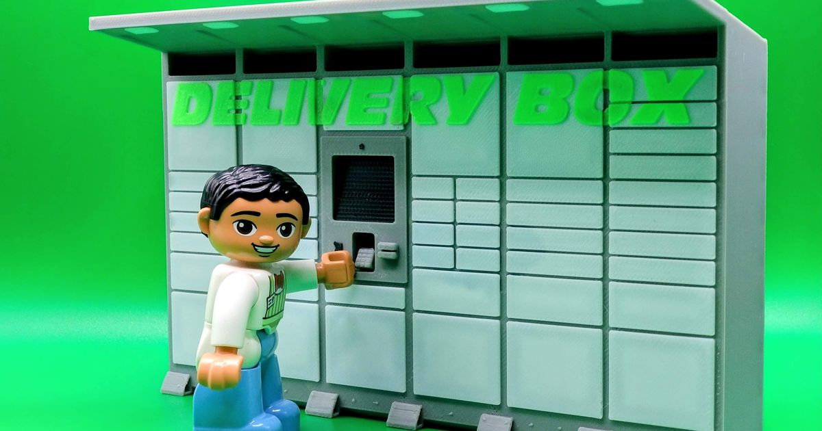 DELIVERY BOX by 3D PRINT | Download free STL model | Printables.com