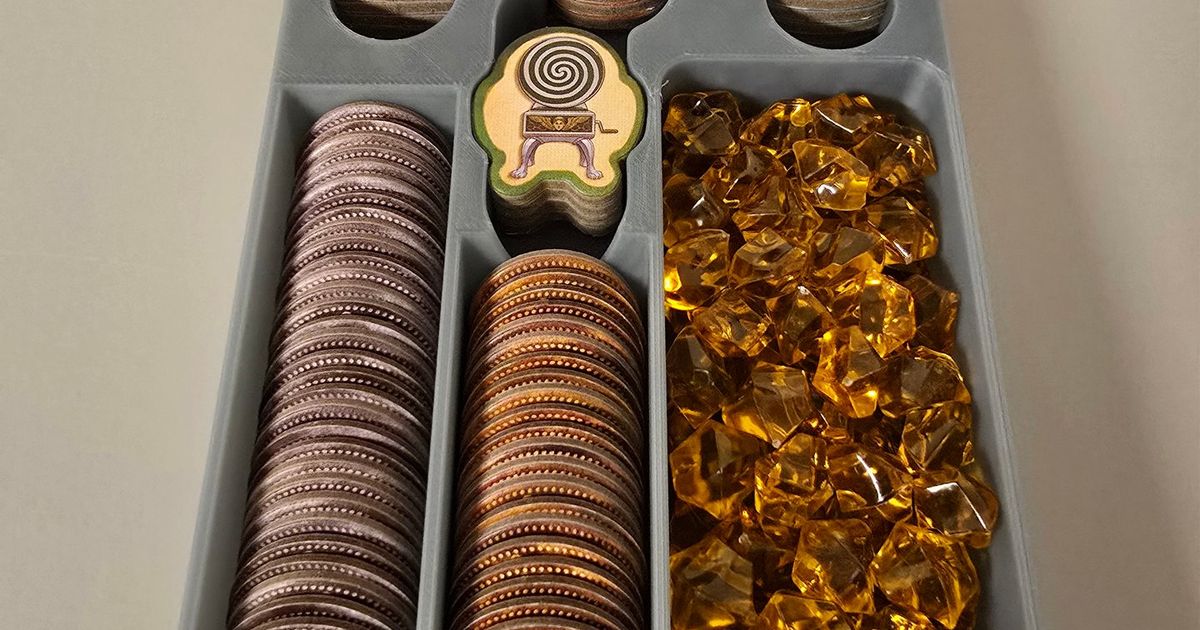 Money, Shard and Contraptions Tray for Trickerion Collector Edition by ...