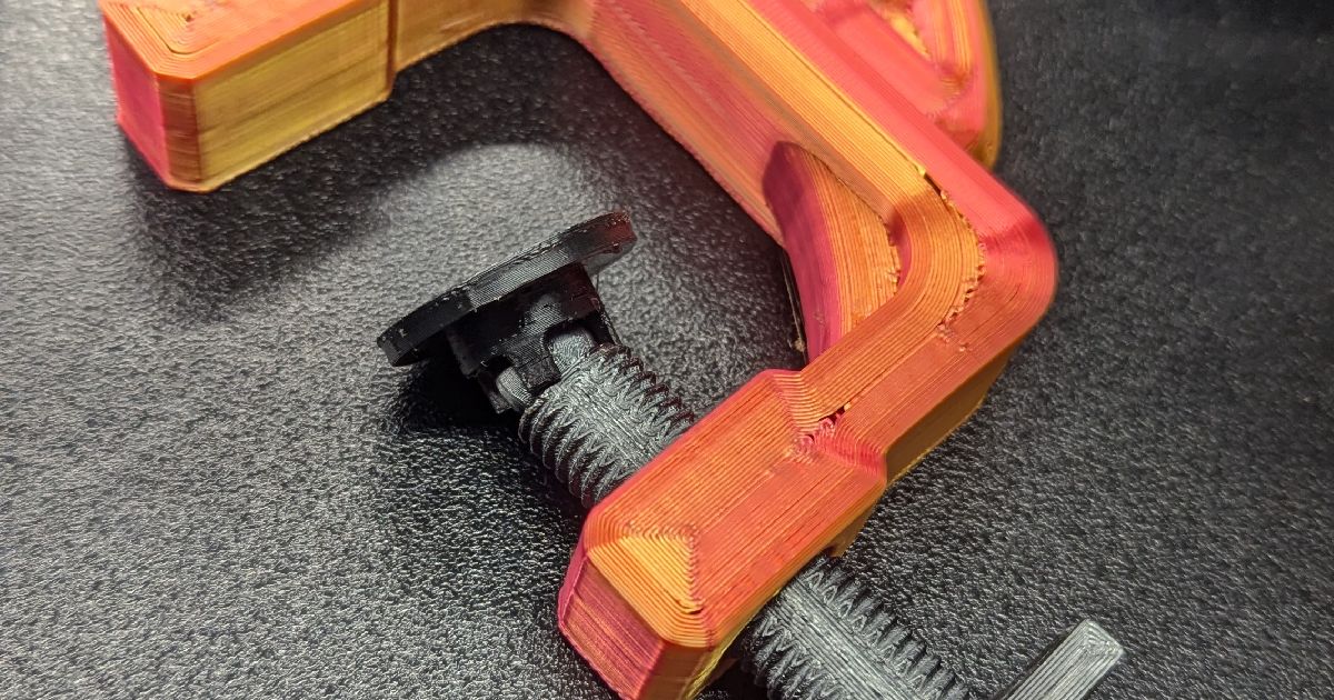 Gridfinity Desk Clamp with Bag Hook by Ian Gibb | Download free STL model | Printables.com