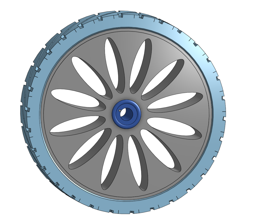 Airless wheel by Sot Kon | Download free STL model | Printables.com