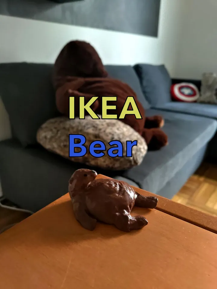 IKEA Bear by CiccioPuzzo | Download free STL model | Printables.com