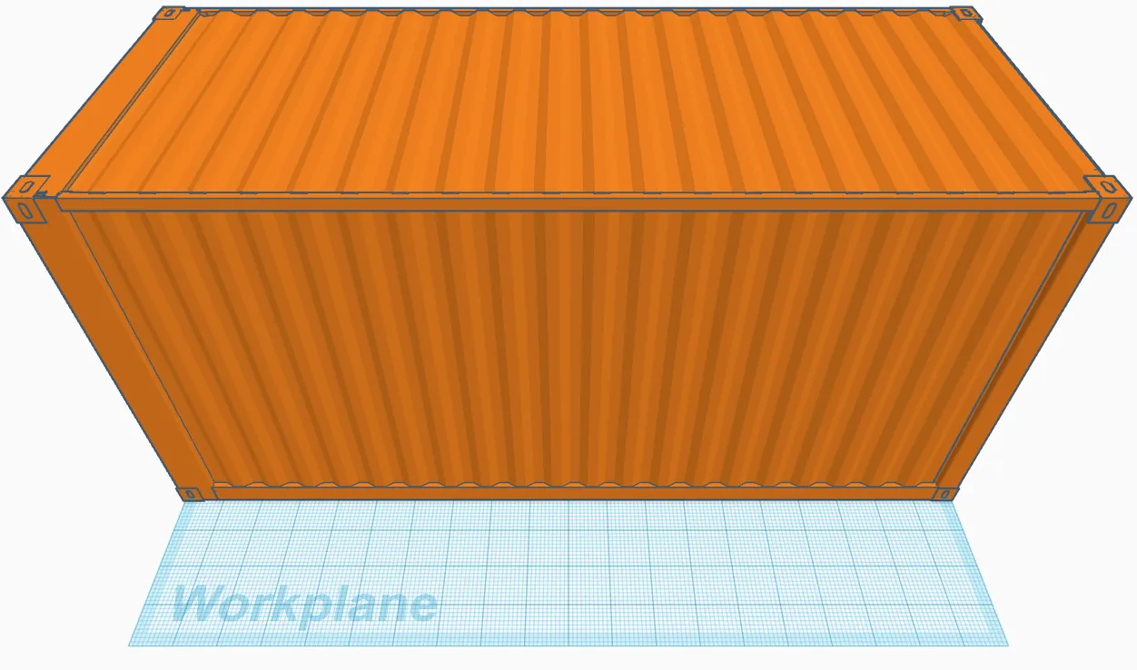 cool shipping container by csang | Download free STL model | Printables.com